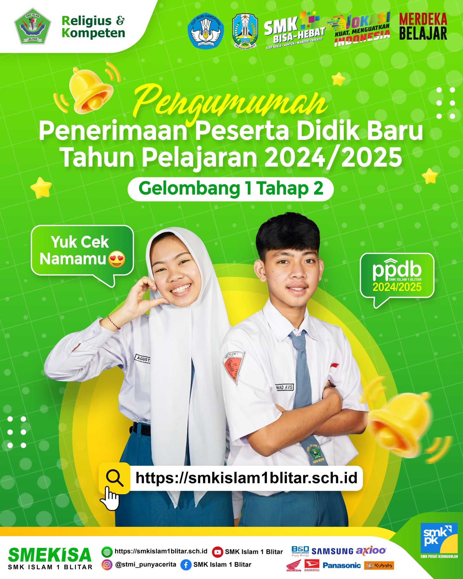 WELCOME TO WEBSITE - SMK ISLAM 1 BLITAR